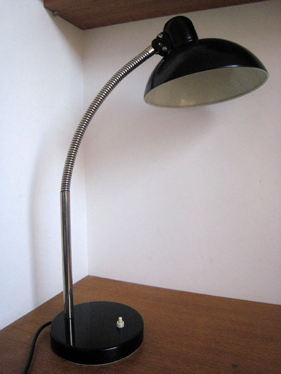 Kaiser Idell 6561 Black - Bauhaus Desk Lamp - Christian Dell