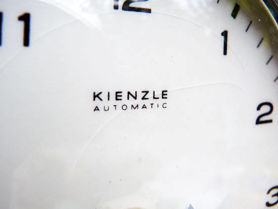 Kienzle Automatic Ceramic Kitchen Clock Germany 1960